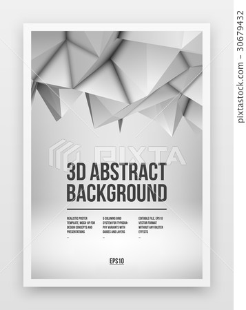 White Poster Template - Stock Illustration [30679432] - PIXTA