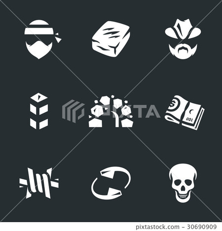 Vector Set of Drug cartel Icons. - Stock Illustration [30690909] - PIXTA