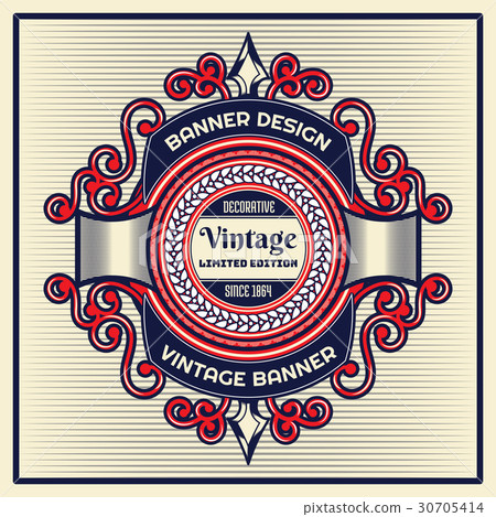 Vintage background lable style Design Template - Stock Illustration ...