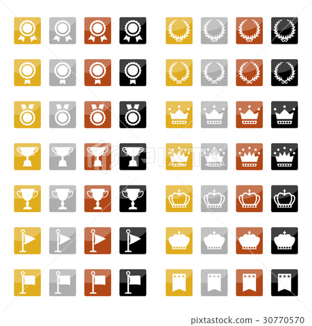 Ranking icon set - Stock Illustration [30770570] - PIXTA
