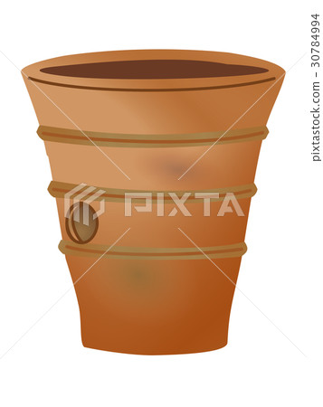 Haniwa cylinder - Stock Illustration [30784994] - PIXTA