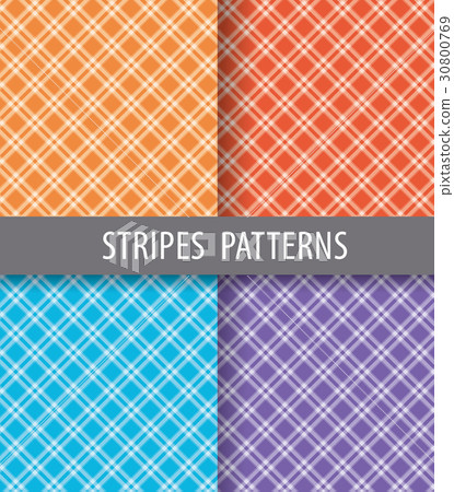 color stripes patterns - Stock Illustration [30800769] - PIXTA