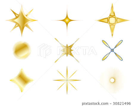 Set of sparkling marks - Stock Illustration [30821496] - PIXTA