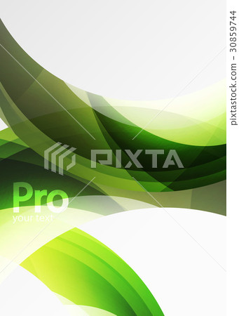 Futuristic hi-tech glass wave abstract background - Stock Illustration ...