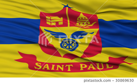 Closeup St Paul Flag - Stock Illustration [30869630] - PIXTA