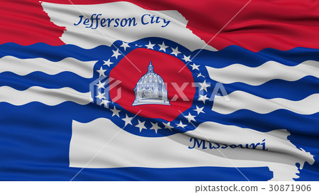 Closeup of Jefferson City Flag - Stock Illustration [30871906] - PIXTA