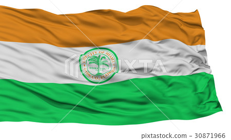 Isolated Miami City Flag, USA - Stock Illustration [30871966] - PIXTA