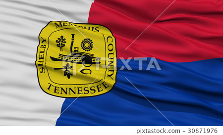 Closeup of Memphis City Flag - Stock Illustration [30871976] - PIXTA