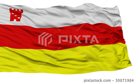 Isolated Santa Barbara City Flag, USA - Stock Illustration [30871984 ...