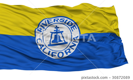 Isolated Riverside City Flag, USA - Stock Illustration [30872089] - PIXTA