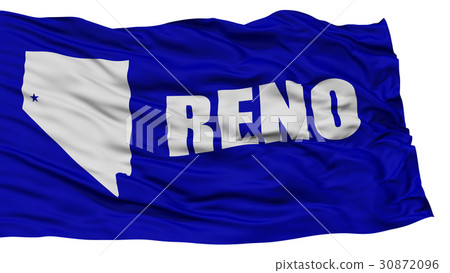 Isolated Reno City Flag, USA - Stock Illustration [30872096] - PIXTA
