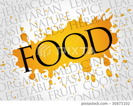 FOOD word cloud collage - Stock Illustration [30873102] - PIXTA