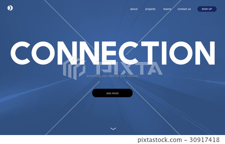 Connection Link Network Togetherness Associated - Stock Illustration ...