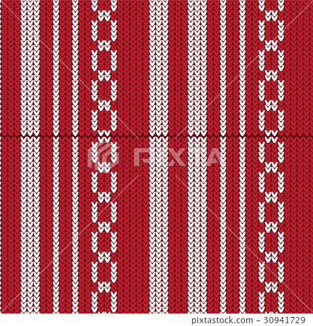 red white vertical weave knit pattern background - Stock Illustration ...