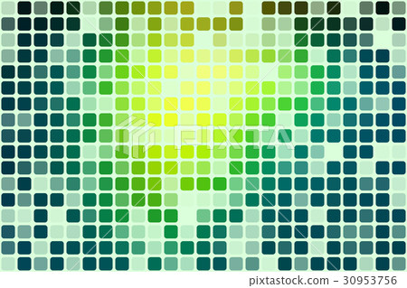 Bright yellow green occasional opacity mosaic - Stock Illustration ...