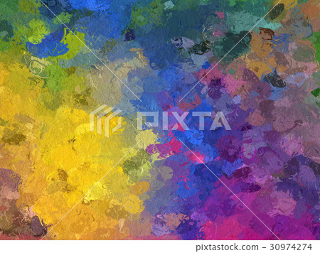 Abstract background - colorful handwriting - Stock Illustration ...