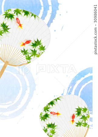 Fan Club Summer Background in Summer - Stock Illustration [30986041 ...