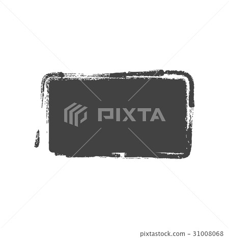 Grunge vintage painted rectangle shapes. Vector - Stock Illustration ...