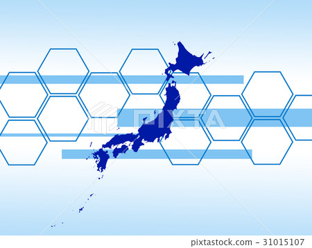 Japan Map Technology Business Japan - Stock Illustration [31015107] - PIXTA
