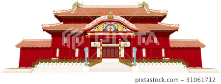 Shuri Castle - Stock Illustration [31061712] - PIXTA