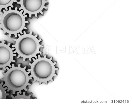 gear wheels background - Stock Illustration [31062426] - PIXTA
