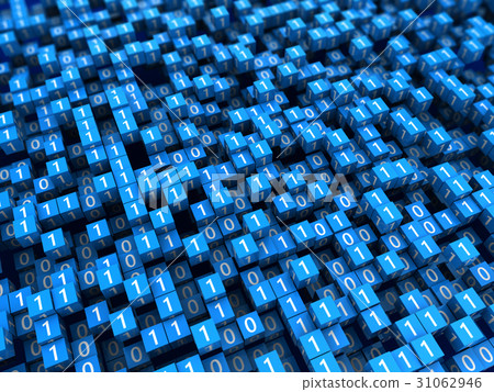 binary data - Stock Illustration [31062946] - PIXTA