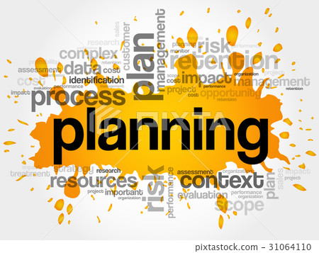 PLANNING word cloud collage - Stock Illustration [31064110] - PIXTA