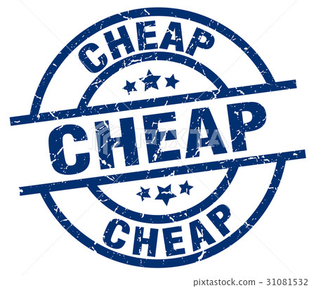 cheap blue round grunge stamp-插圖素材 [31081532] - PIXTA圖庫