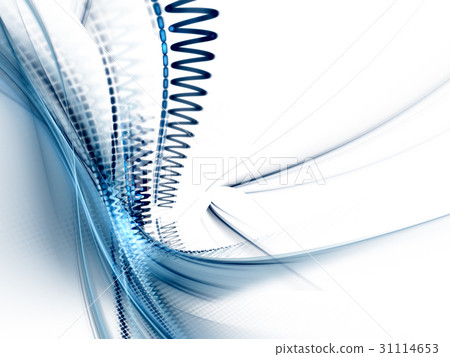 Abstract computer graphics background. - Stock Illustration [31114653 ...