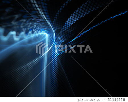 Abstract computer graphics background. - Stock Illustration [31114656 ...