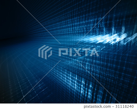 Abstract computer graphics background - Stock Illustration [31118240 ...