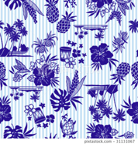 Aloha pattern - Stock Illustration [31131067] - PIXTA