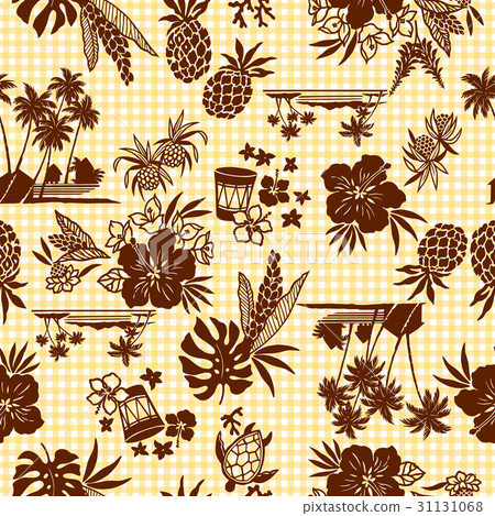 Aloha pattern - Stock Illustration [31131068] - PIXTA