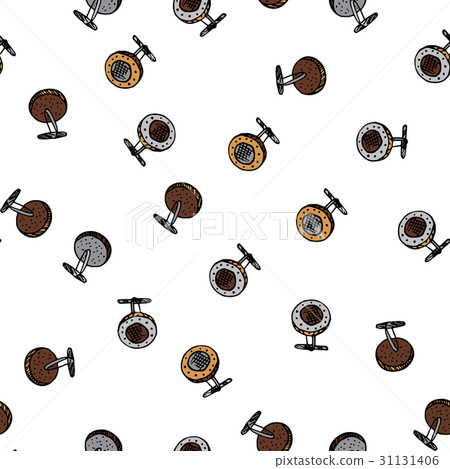 Seamless vector pattern with man symbols. - Stock Illustration ...