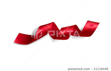 realistic silk vector ribbon - Stock Illustration [31138446] - PIXTA