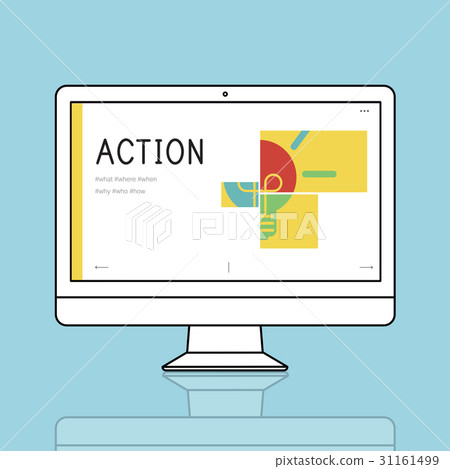 Network graphic connection overlay on digital... - Stock Illustration ...