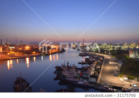 Changsha Pohang, Ulsan Industrial Complex,... - Stock Photo [31175708 ...
