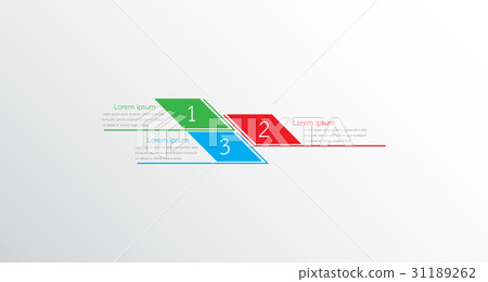 The infographic details for the report. 3 topic. - Stock Illustration ...