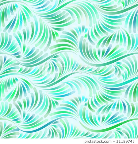 Colorful texture, seamless pattern in green colors - Stock Illustration ...