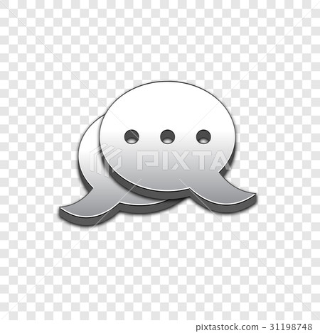 Blog Icon in trendy 3d style. - Stock Illustration [31198748] - PIXTA