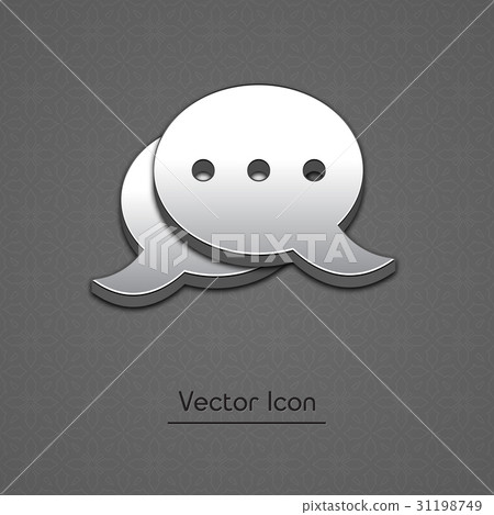 Blog Icon in trendy 3d style. - Stock Illustration [31198749] - PIXTA