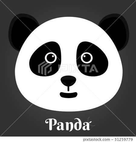 simple sign a panda - design template - Stock Illustration [31259779 ...