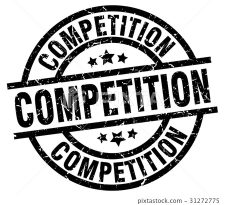 competition round grunge black stamp - Stock Illustration [31272775 ...