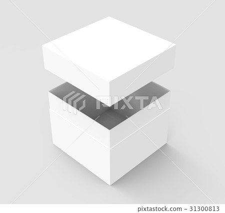 tilt blank paper box-插圖素材 [31300813] - PIXTA圖庫