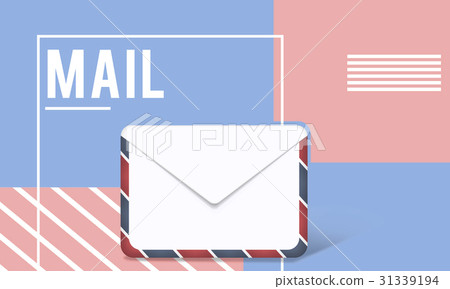 Mail Postal Communication Connection... - Stock Illustration [31339194 ...
