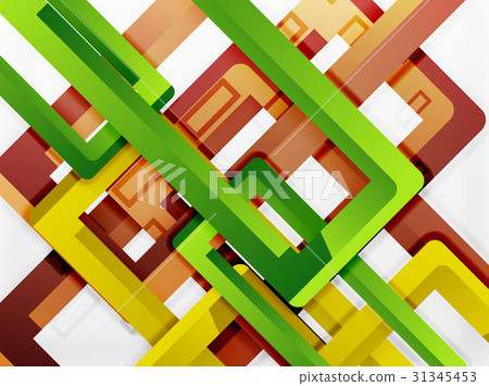 Rectangle tube elements, vector background - Stock Illustration ...