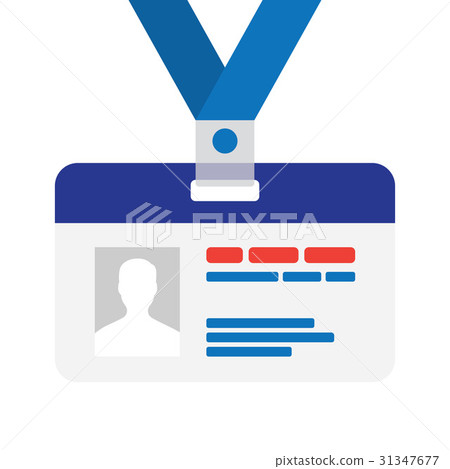 name tag for ID - Stock Illustration [31347677] - PIXTA