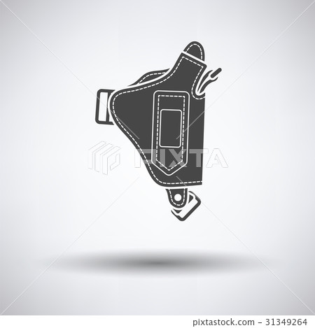 Police holster gun icon - Stock Illustration [31349264] - PIXTA