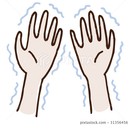 Hand trembling - Stock Illustration [31356456] - PIXTA