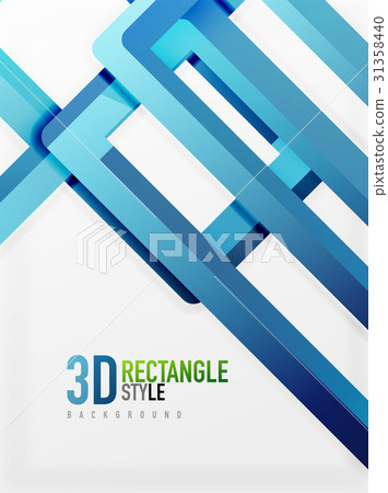 Rectangle tube elements, vector background - Stock Illustration ...